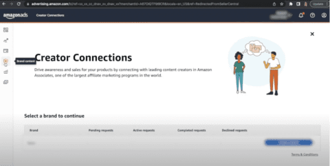 Amazon creator connections