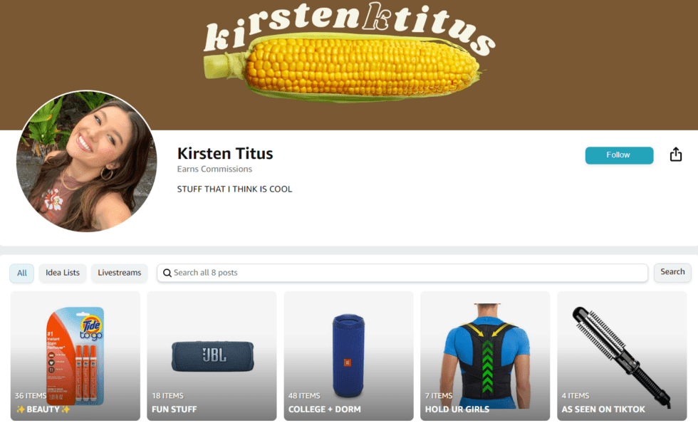 Top Amazon Storefront Influencers 2023