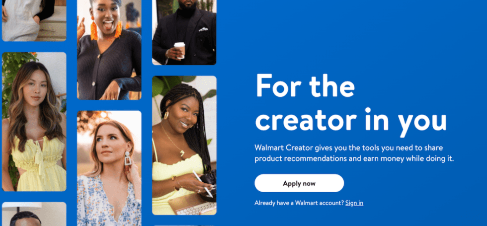 What is the Walmart Creator Program